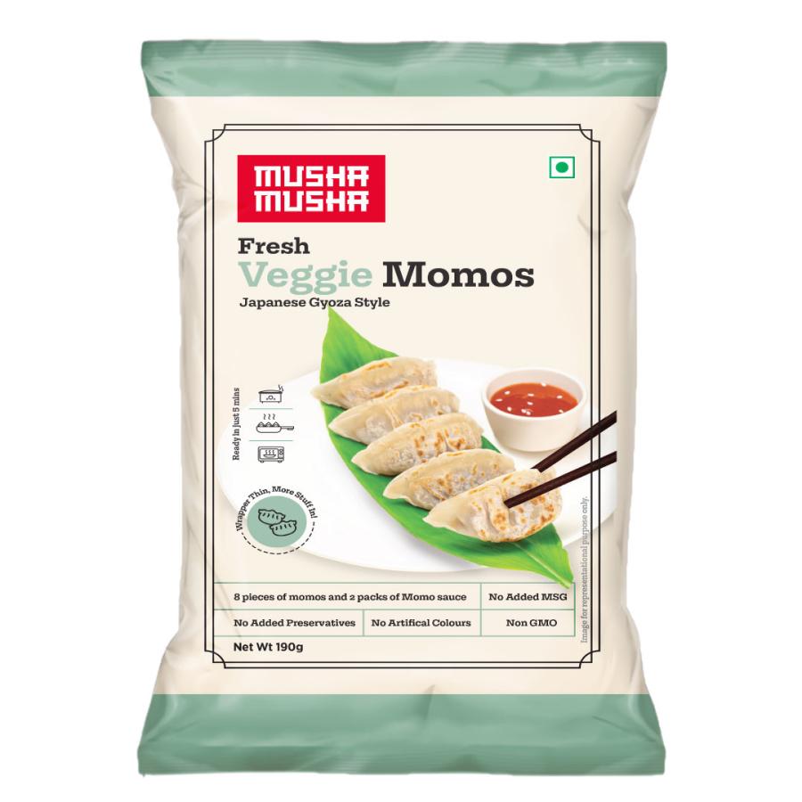 Fresh Veggie Momos - Gadre Premium Seafood